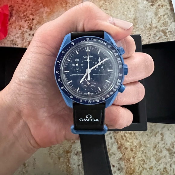 Omega | Accessories | New 0 Original Swatch Omega Reach For The Planets ...